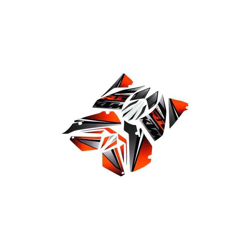 KTM KIT STICKERS "NEON" - Accessoires Moto KTM, Equipements Motard et ...