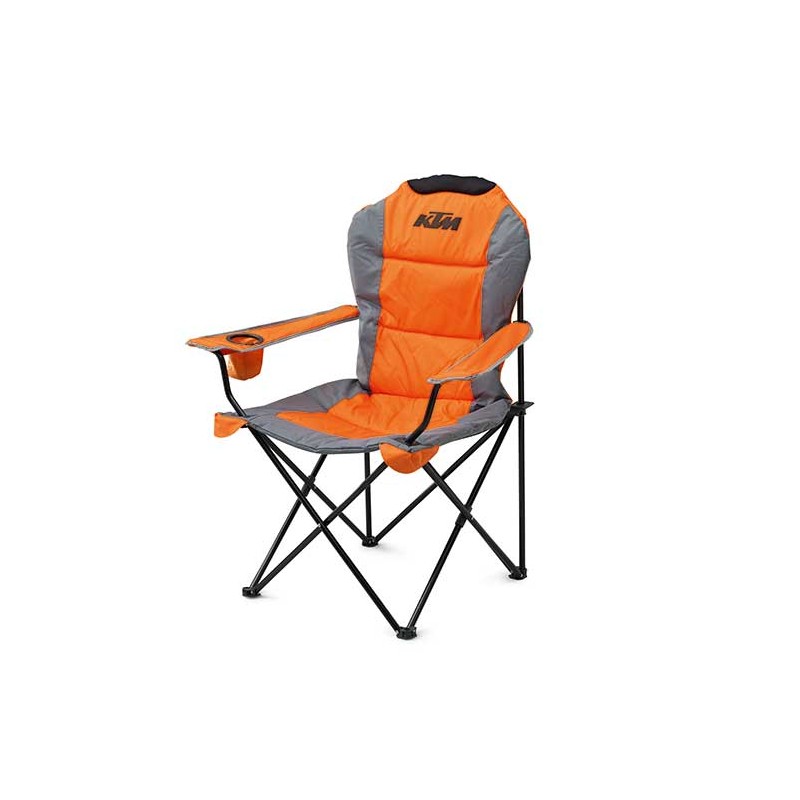 KTM RACETRACK CHAIR ORANGE : Chaise pliante confortable. - KTM Kuttler ...